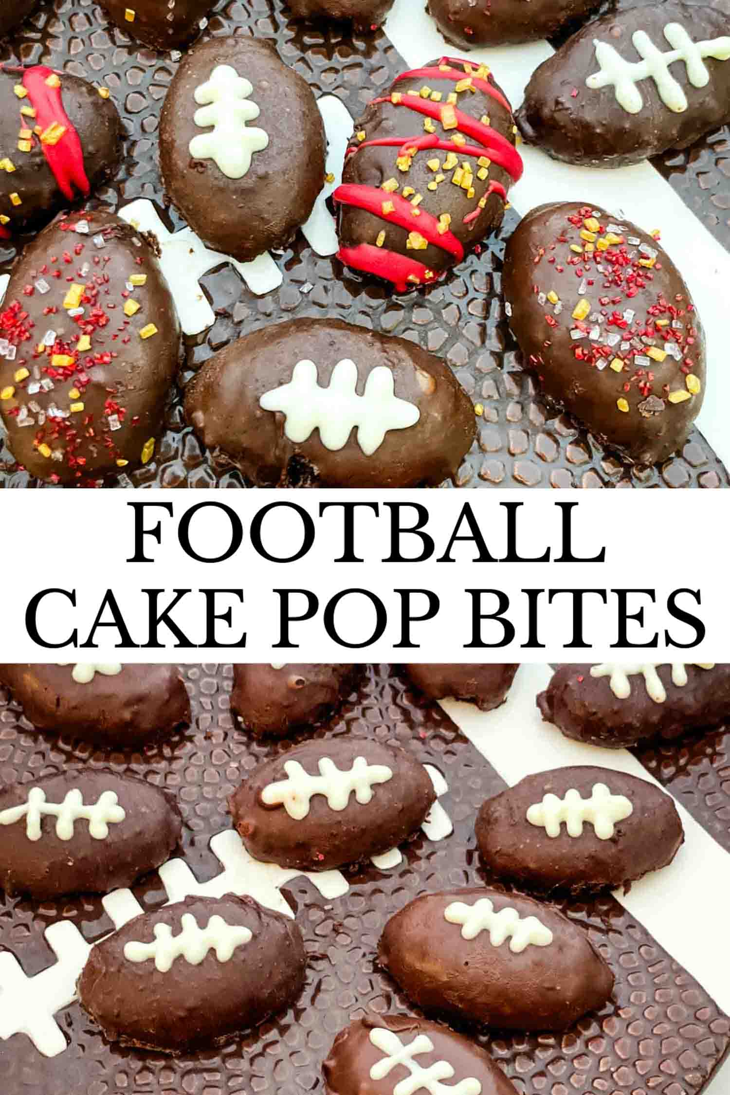 Football Cake Pops - Three Olives Branch