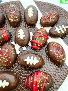 Football Cake Pops - Three Olives Branch