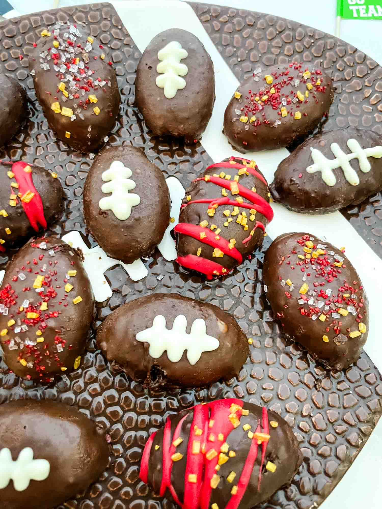 Football Cake Pops - Three Olives Branch