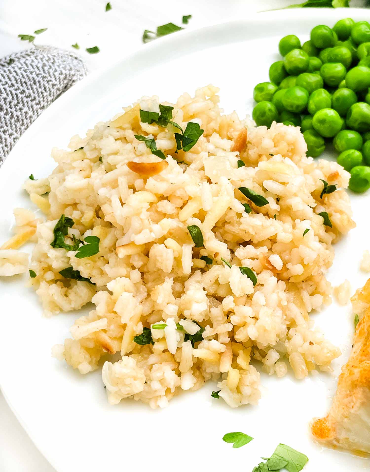Herbed Rice Pilaf with Orzo - Three Olives Branch