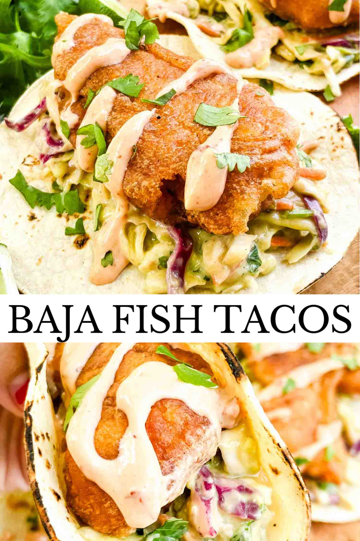 Fresh Baja Fish Tacos - Three Olives Branch