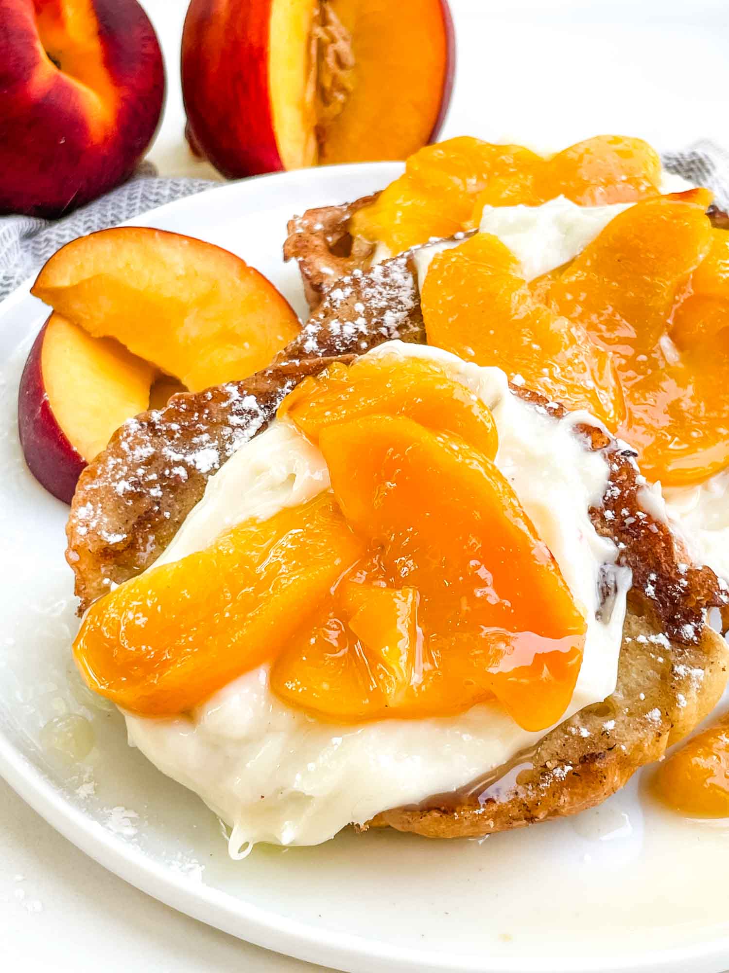 Easy Peach Dessert Sauce - Three Olives Branch