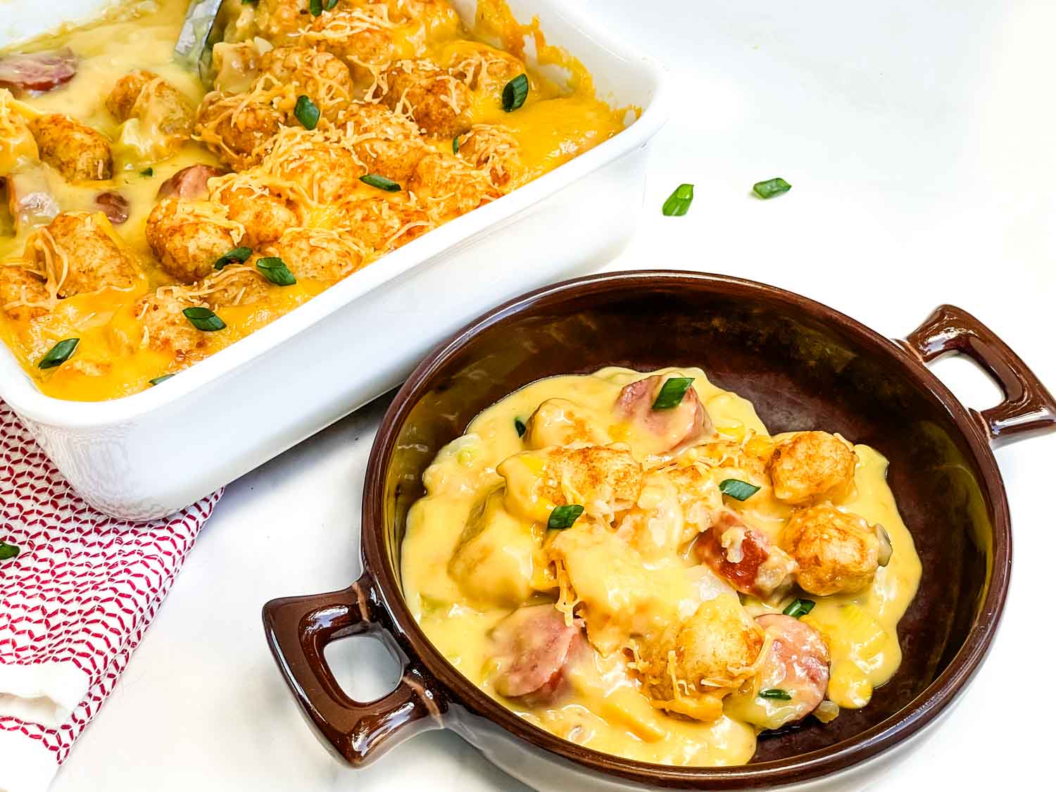 Tim Walz's New Ulm Hotdish with Brats - Three Olives Branch