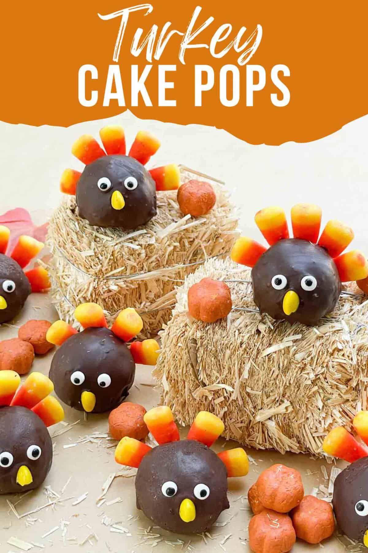 Thanksgiving Turkey Cake Pops - Three Olives Branch