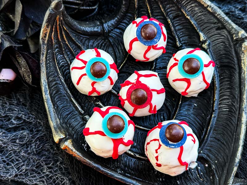 Halloween Eyeball Cake Pops - Three Olives Branch
